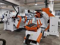 China 3 in 1 servo decoiler straightener feeder openable type high tension thick plate 0.6‑6.0mm metal sheet stamping for sale