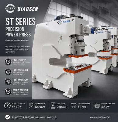 China High Rigidity Deep Throat Power Press 25‑400Ton Custom Throat Depth Pneumatic Stamping Press for Far‑Edge Punching Bending Shallow Drawing for sale