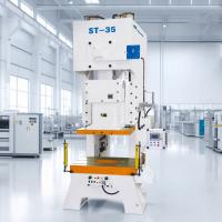 China 35Ton Pneumatic Power Press With Hydraulic Overload Protection Compatible With Servo Feeder Oil Lubricator Automatic Stamping Line for sale