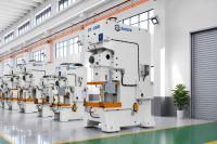 China ST 260Ton C Frame Single Point Mechanical Power Press Large Bolster Stamping Punch Machine For Sheet Metal Hardware Perforated Mesh Production Line for sale