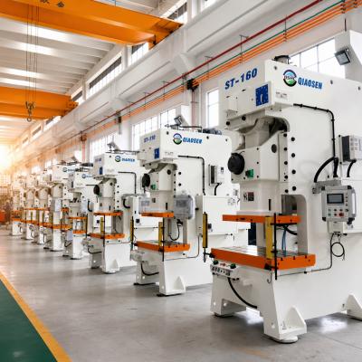 China 160Ton C Frame Punch Press with High Rigidity Frame and JIS Class 1 Precision for Metal Stamping for sale