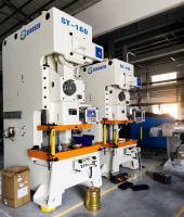 China 160Ton C Frame Punch Press with High Rigidity Frame and JIS Class 1 Precision for Metal Stamping for sale
