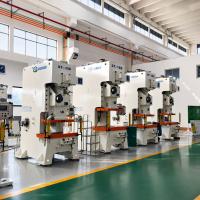 China ST-110V 110Ton C Frame Punch Press with JIS Class 1 Precision and Pneumatic Clutch Brake for Sheet Metal Stamping for sale