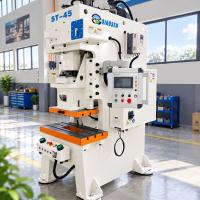 China 45 Ton C Frame Punch Press with JIS Class 1 Precision and Hydraulic Overload Protection for sale