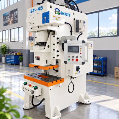 China 45ton High Precision C Frame Punch Press with Hydraulic Overload Protection for Metal Stamping for sale