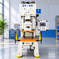 China 45 Ton C Frame Punch Press with JIS Class 1 Precision and Hydraulic Overload Protection for sale