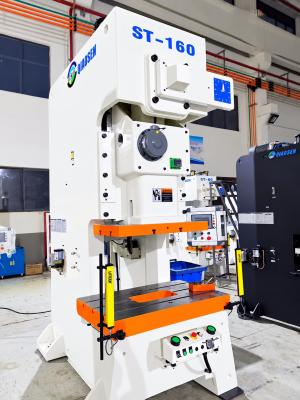China 160 Ton C Frame Punch Press with JIS Class 1 Precision and Hydraulic Overload Protection for Metal Stamping for sale