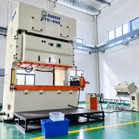 China 250Ton C Frame Punch Press with Overload Protection and JIS Class 1 Precision for Metal Sheet Stamping for sale