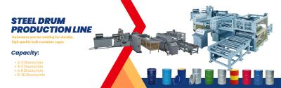 China Fast Speed Steel Drums Production Line Welding Machine for sale
