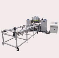China Fully automatic controlled metal grid frame structure gantry welding machine, grid wire mesh welding machine for sale