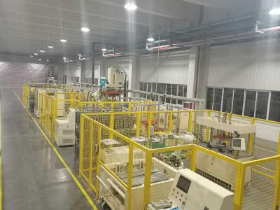 China Fully automatic welding production line for stainless steel inner containers of microwave ovens / ovens for sale