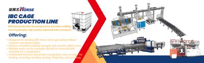 China IBC grid bending box forming automatic production line for sale