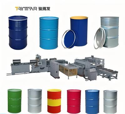 China 210L Steel Drum Automatic Welding Production Line for sale