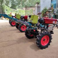 China 15HP Small Diesel Tractor with Tiller Cultivator and Disc Harrow Implements for sale