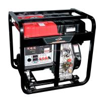 China 5kva 6.5 Kw Diesel Generator Portable Open Frame Diesel Electric Generator 487cc 230/400V Frequency 60Hz for sale