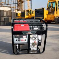 China 8.5kVA Dual Voltage Open Frame Generator 230V/400V for Building and Medical Emergency for sale