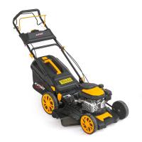 China 16inch Gasoline Lawn Mower 4 Stroke Petrol Hand Push/Self Propelled Grass Cutting Machine for sale