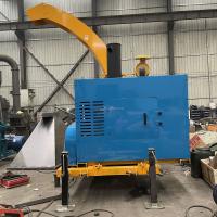 China Crush Biomass Waste Wood with 102/110hp Turbo Diesel Engine Tree Grinder Wood Chipper for sale