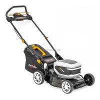 China 40V Electric Lawn Mower 17 Inch Lithium Battery Grass Cutter Machine for Cutting Lawn for sale