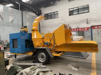 China Crush Biomass Waste Wood with 102/110hp Turbo Diesel Engine Tree Grinder Wood Chipper for sale