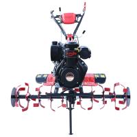 China Power Tiller Diesel Farm Cultivator Mini Land Cultivation Machine Diesel Tiller for Home for sale