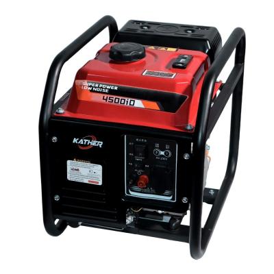 China Portable 50hz 3.8kva Inverter Generator 3800w Gas Generators for Outdoor Power Supply for sale