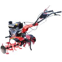 China Power Tiller Diesel Farm Cultivator Mini Land Cultivation Machine Diesel Tiller for Home for sale