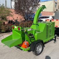 China 253x138x127CM 800KG Wood Chipper for Dry and Wet Wood Processing by 18.5kw Electric Motor for sale