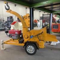 China 253x138x127CM 800KG Wood Chipper for Dry and Wet Wood Processing by 18.5kw Electric Motor for sale