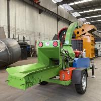 China Greening Made Easy 55hp Diesel Powered Branch Crusher for Crushing Biomass Waste Wood for sale
