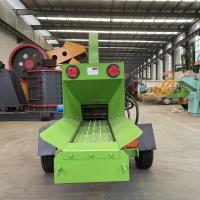 China Greening Made Easy 55hp Diesel Powered Branch Crusher for Crushing Biomass Waste Wood for sale