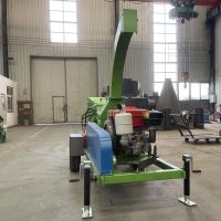 China Greening Made Easy 55hp Diesel Powered Branch Crusher for Crushing Biomass Waste Wood for sale