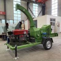 China Greening Made Easy 55hp Diesel Powered Branch Crusher for Crushing Biomass Waste Wood for sale