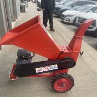 China Multifunction Electric Tree Branch Shredder for Crushing Rice Poles and Fruit Trees for sale
