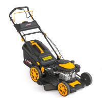 China Petrol Gas Lawn Mower 18 Inch 127cc 3.0hp Ball Field Garden Tools Cutting Machine for sale
