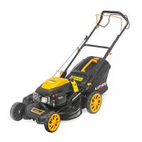 China 21inch Self-Propelled Lawn Mower Grass Cutter 190cc Gasoline Engine with 65L Grass Box for sale