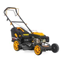 China Hand Push Mower 21inch 4 Stroke Single Cylinder Cordless Lawn Mowers 5.5hp Petrol Engine for sale