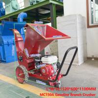 China Wood Chipper 178F Diesel Branch Shredder for Forestry Farms and Wood Pellet Mill for sale