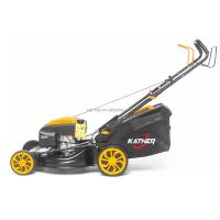 China Hand Push Mower 21inch 4 Stroke Single Cylinder Cordless Lawn Mowers 5.5hp Petrol Engine for sale