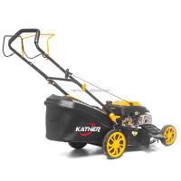 China Petrol Gas Lawn Mower 21in 5.5hp 190cc Handle Landscaping Shrub Cutter Grass Box 65L for sale