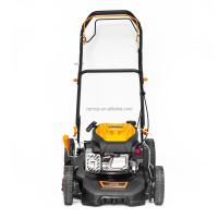 China 16 inch 3200W Cutting Lawn Mower Grass Zero Turn Hand Push Self Propelled Mower with 65L Grass Box for sale