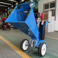 China 170f 212cc Gasoline Branch Crusher 1-6mm Wood Chipper for Farm Forestry Machinery for sale