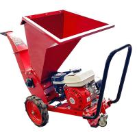 China Mini Move Wood Shredder 15HP 192f Gasoline Engine Branch Crusher For Forestry Orchard for sale