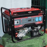 China Single Phase 7.5 Kw 230v 7.5 Kva 7500 Petrol Gasoline Generator With Handle And Wheel for sale