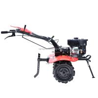 China Compact 7HP Gasoline Rotavator Walking Tractor Mini Power Tiller Cultivators for Home for sale
