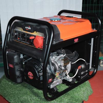 China 5kw 6.5kw 8kw 8kva 10kw 10kva 8500w 220v/380v 3 Phase Recoil / Electric Gasoline Petrol Genset Power AC Generator for sale