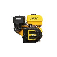 China Rato R225 Gasoline Engine 4.5kw/3600rpm Single Cylinder 4 Stroke Horizontal Shaft Engine for sale