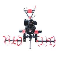 China Compact and Durable Mini Power Tiller Diesel Cultivator for Agricultural Farming for sale