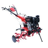 China Compact and Durable Mini Power Tiller Diesel Cultivator for Agricultural Farming for sale