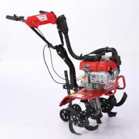 China Powerful Diesel/Gasoline Engine Hand Push Gasoline Rotary Tiller Cultivator for Home for sale